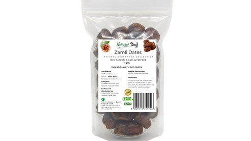 Natural Stuff Zamli Dates - Deliciously Soft & Full of Natural Goodnes